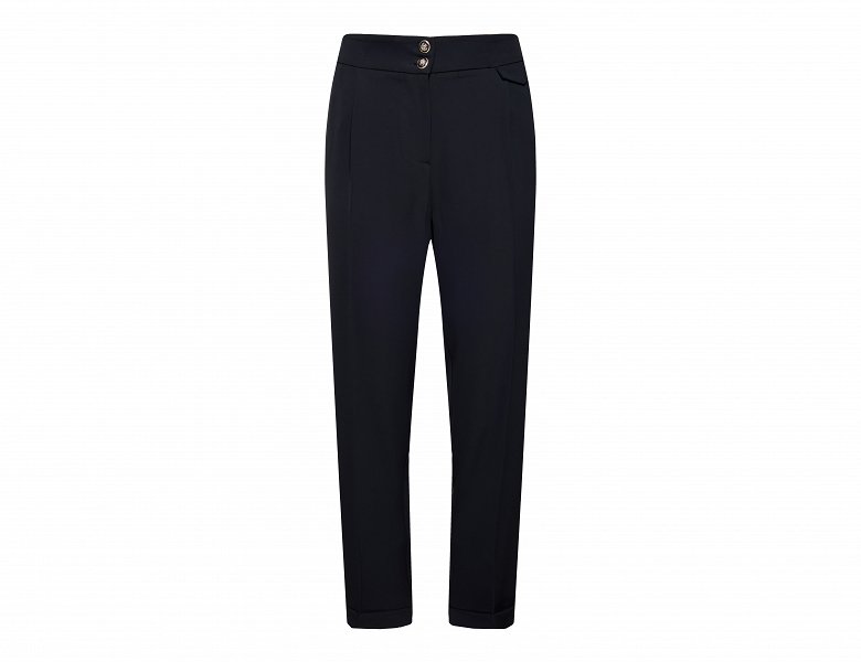 Buggy Pants with Elastic Waist | SARAH LAWRENCE